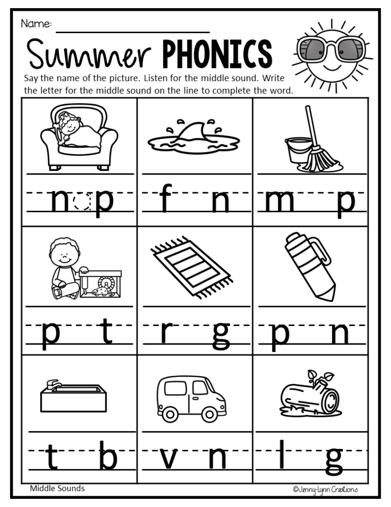 Kindergarten Summer Review | Made By Teachers