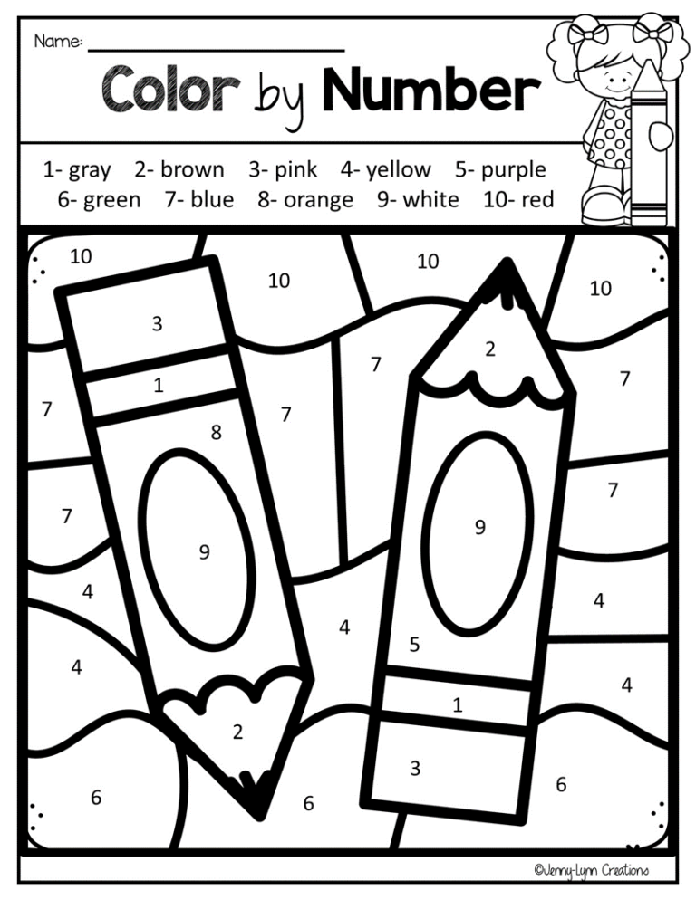 Kindergarten Back to School Math & Literacy - Made By Teachers