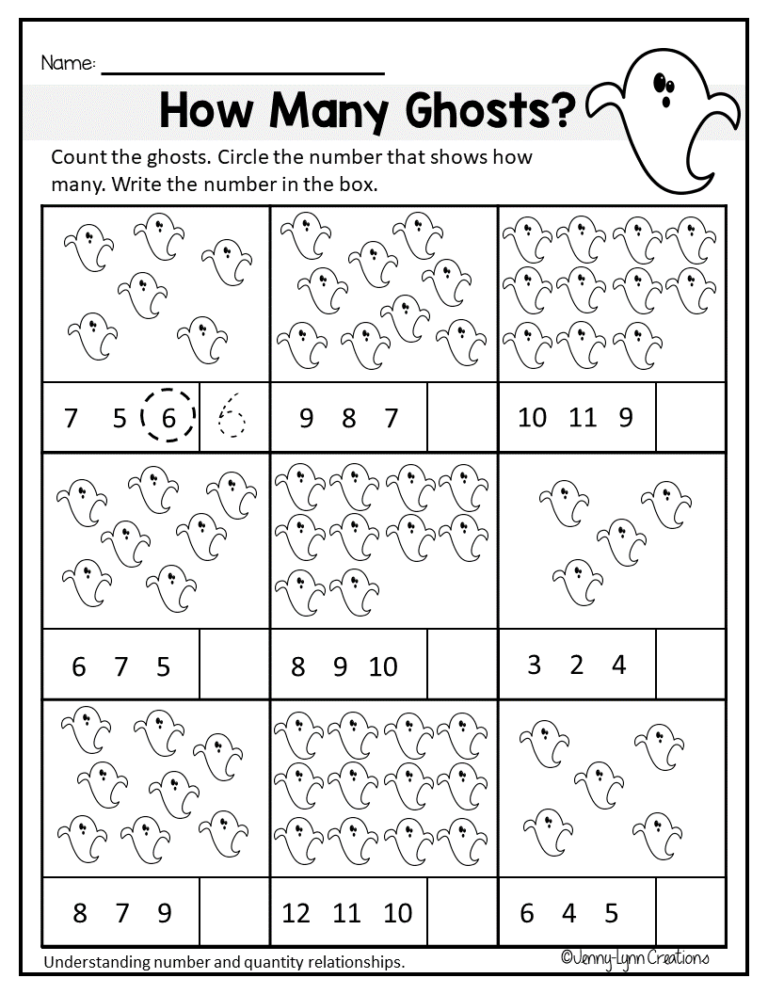 Kindergarten October Math & Literacy - Made By Teachers