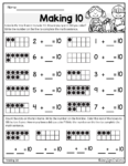 Kindergarten October Math & Literacy - Made By Teachers