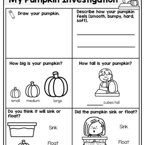 Kindergarten October Math & Literacy | Made By Teachers