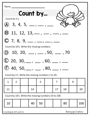 Kindergarten November Math & Literacy | Made By Teachers