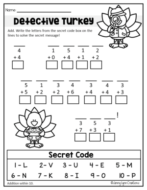 Kindergarten November Math & Literacy | Made By Teachers