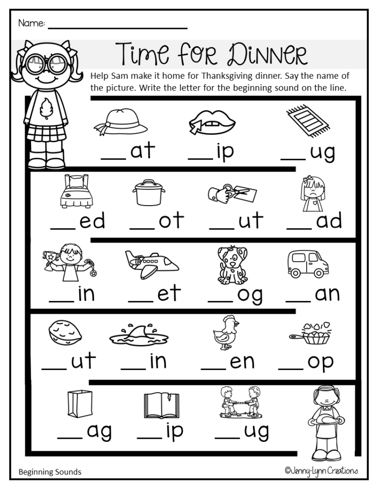 Kindergarten November Math & Literacy | Made By Teachers