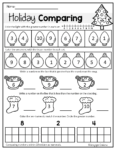 Kindergarten December Math & Literacy - Made By Teachers
