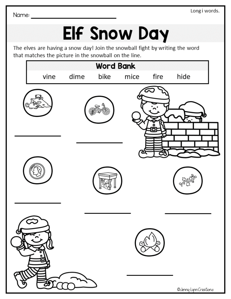Kindergarten December Math & Literacy - Made By Teachers