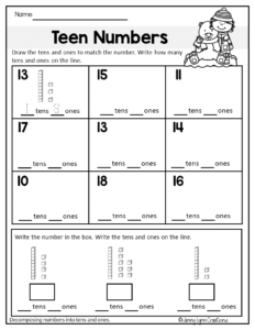 Kindergarten January Math & Literacy - Made By Teachers