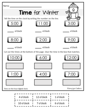 Kindergarten January Math & Literacy - Made By Teachers