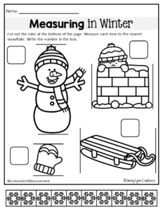 Kindergarten January Math & Literacy - Made By Teachers