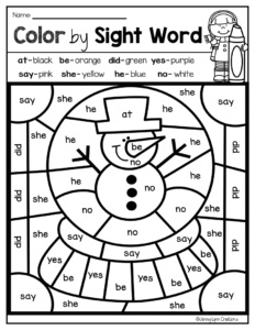 Kindergarten January Math & Literacy - Made By Teachers
