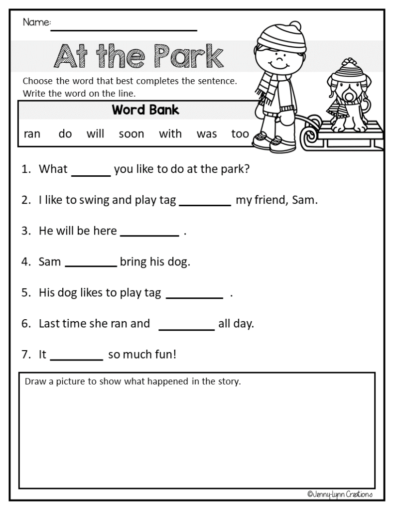 Kindergarten January Math & Literacy - Made By Teachers