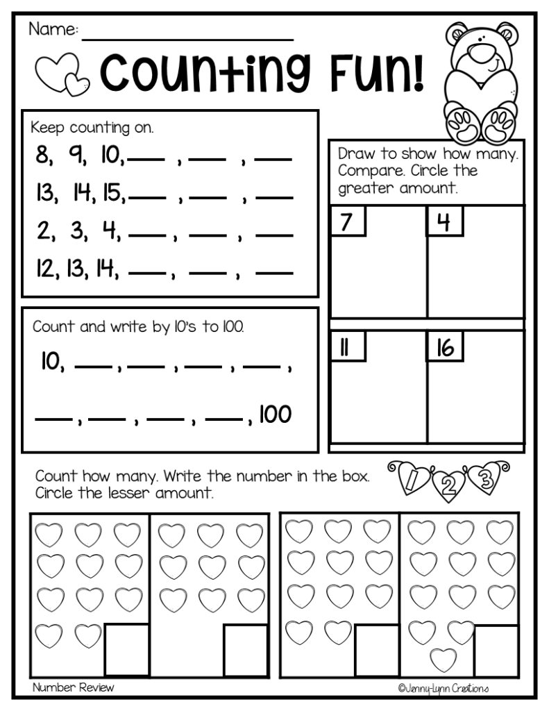 Kindergarten February Math & Literacy | Made By Teachers
