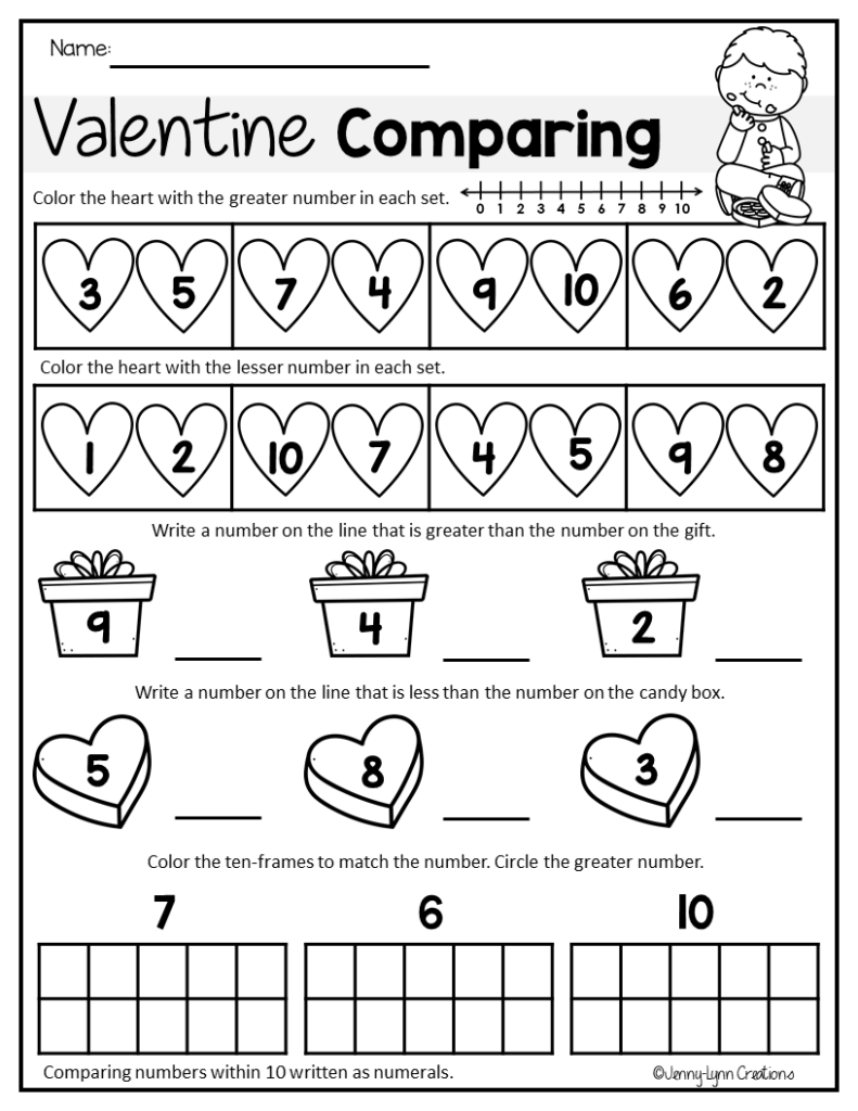 Kindergarten February Math & Literacy | Made By Teachers