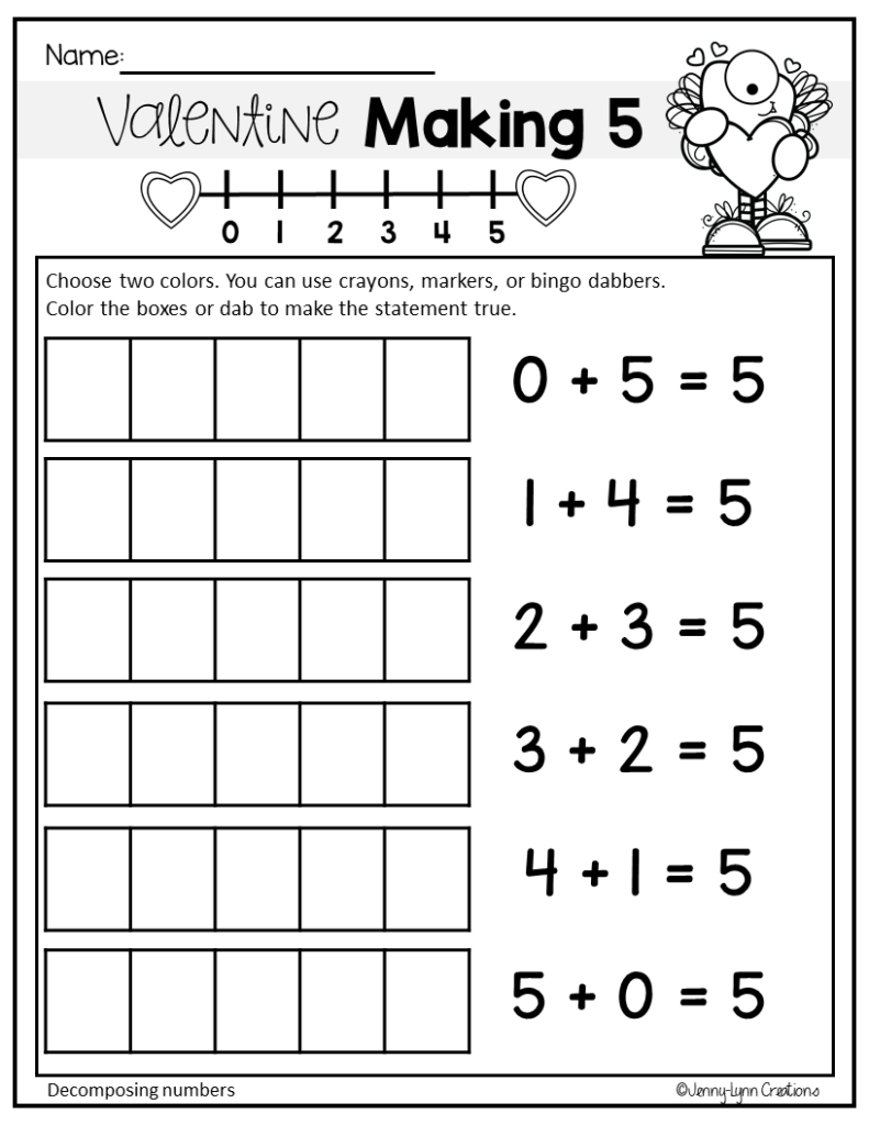Kindergarten February Math & Literacy | Made By Teachers