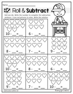 Kindergarten February Math & Literacy - Made By Teachers