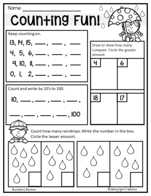 Kindergarten April Math & Literacy | Made By Teachers