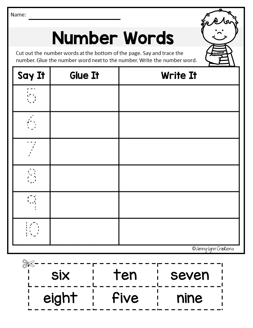 Free Base Ten Worksheets Kindergarten