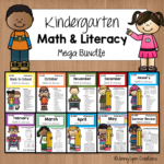 Kindergarten Math & Literacy Mega Bundle - Made By Teachers