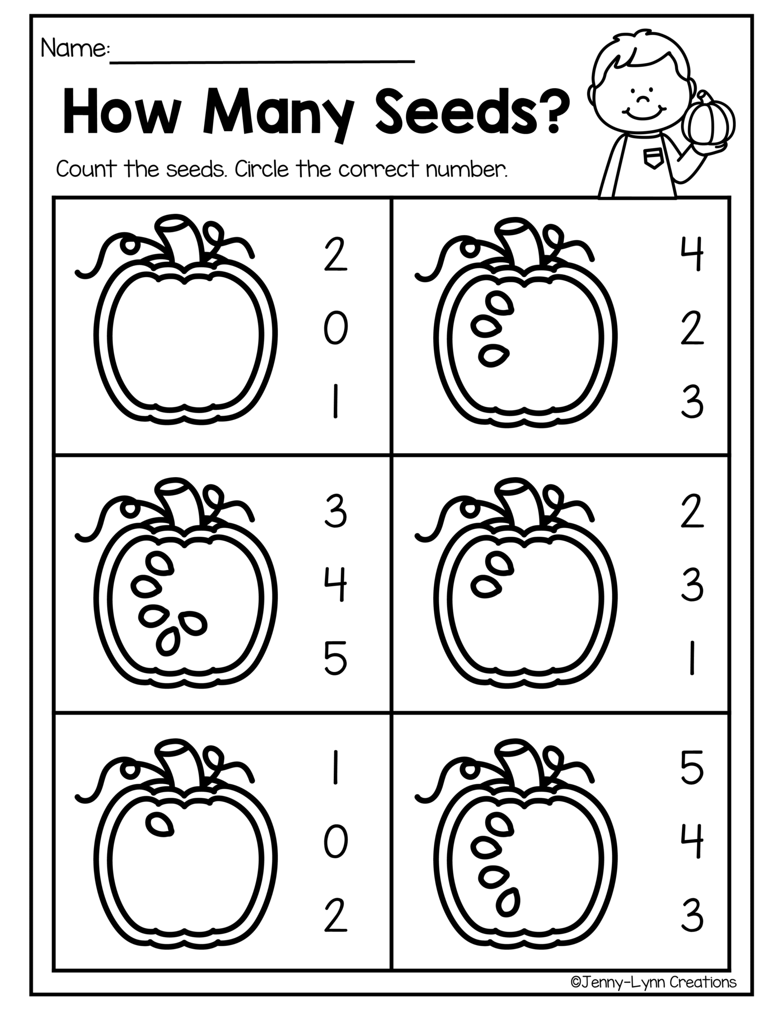 Pre-K October Math & Literacy - Made By Teachers