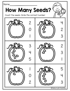 Pre-K October Math & Literacy - Made By Teachers