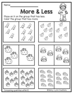 Pre-K November Math & Literacy | Made By Teachers