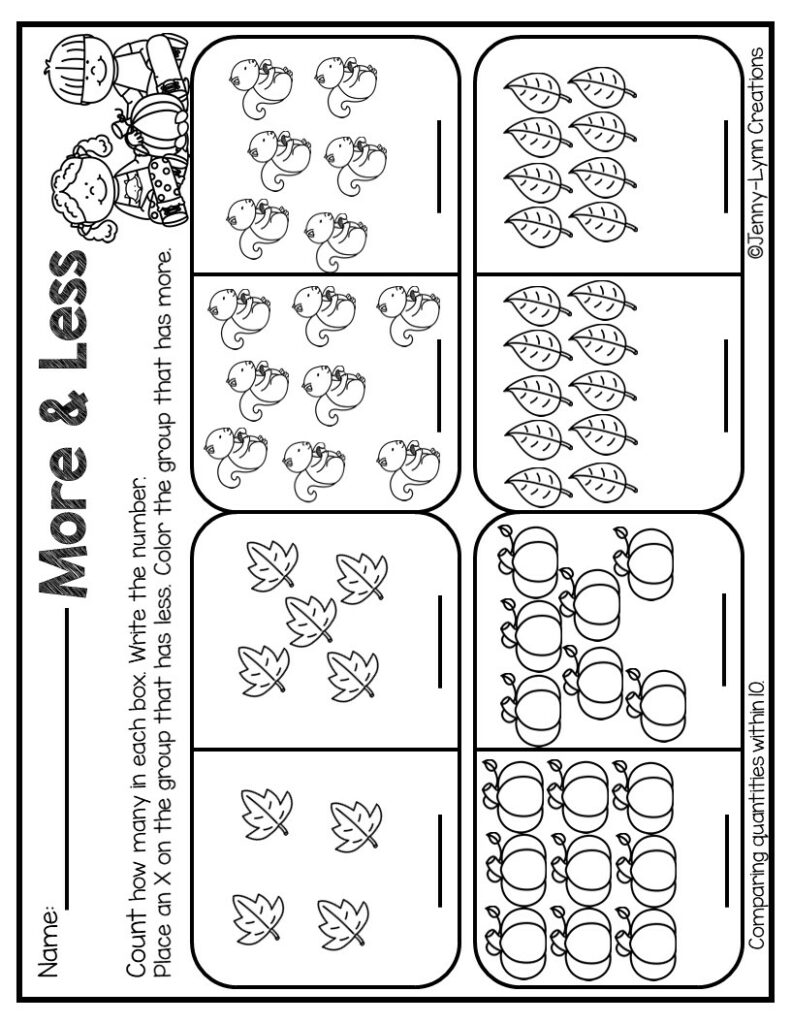 Pre-K November Math & Literacy | Made By Teachers