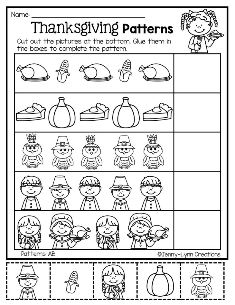 Pre-K November Math & Literacy | Made By Teachers