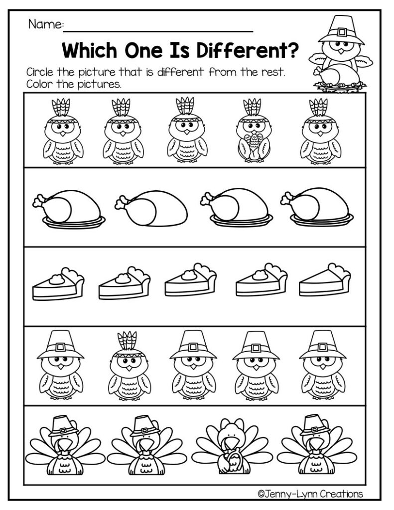 Pre-K November Math & Literacy | Made By Teachers