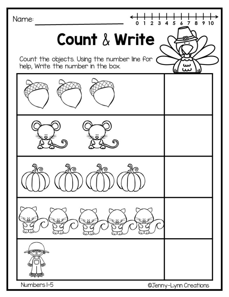 Pre-K November Math & Literacy | Made By Teachers