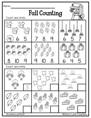 Pre-K November Math & Literacy | Made By Teachers