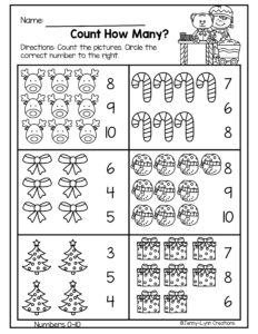 Pre-K December Math & Literacy - Made By Teachers