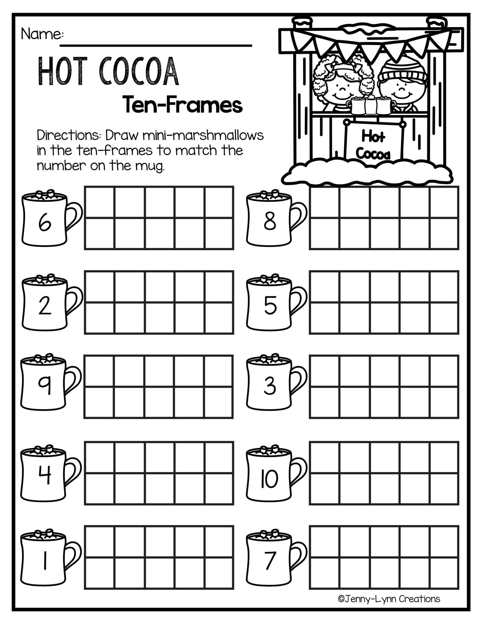 Pre-K December Math & Literacy - Made By Teachers
