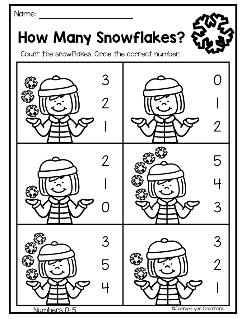 Pre-k January Math & Literacy - Made By Teachers