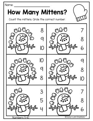 Pre-k January Math & Literacy - Made By Teachers