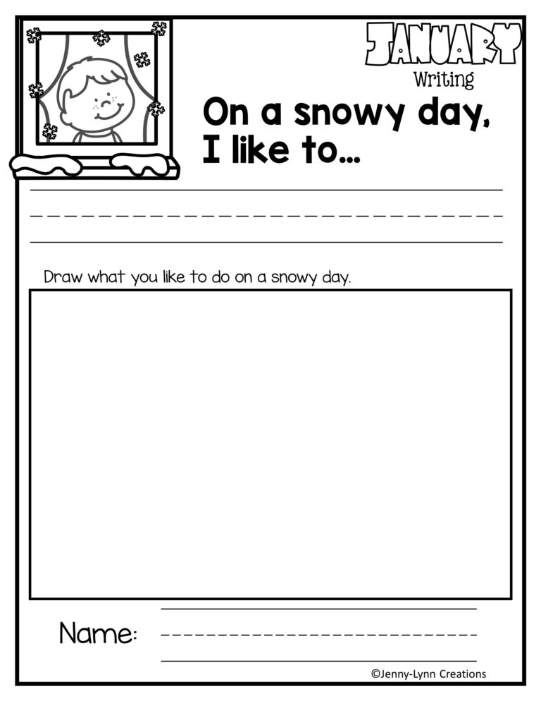 Pre-k January Math & Literacy - Made By Teachers