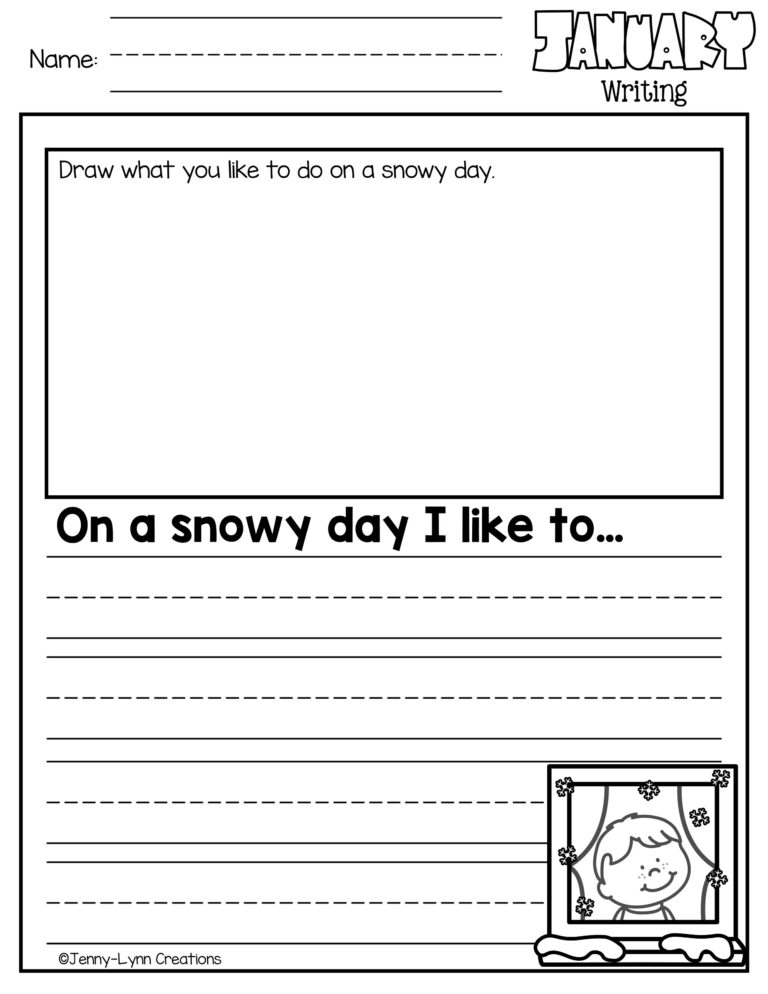 Pre-k January Math & Literacy - Made By Teachers