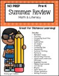 Pre-K Summer Review - Made By Teachers