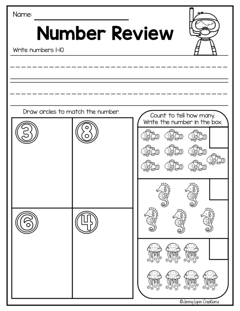 Pre-K Summer Review | Made By Teachers