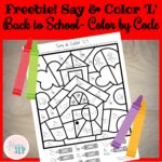 FREE! Color By Code: Back to School 'L' Sound | Made By Teachers