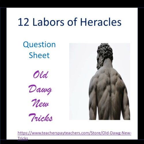 Twelve Labors of Heracles Bundle - Made By Teachers