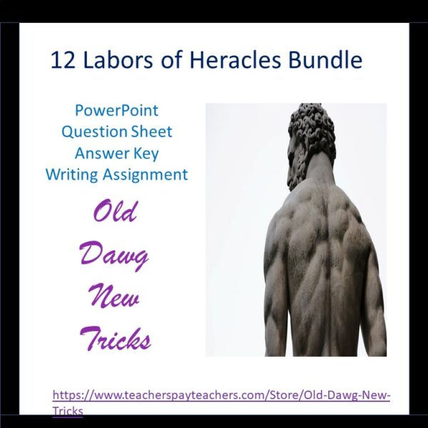 Twelve Labors of Heracles Bundle - Made By Teachers