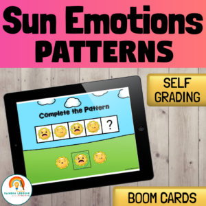 Summer Patterns | Sun Emotions Patterns Game | Made By Teachers