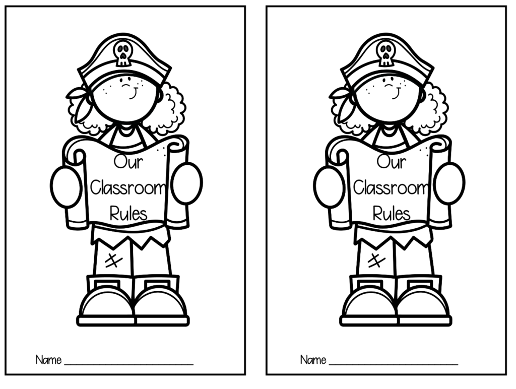 Pirate Classroom Rule Posters | Made By Teachers