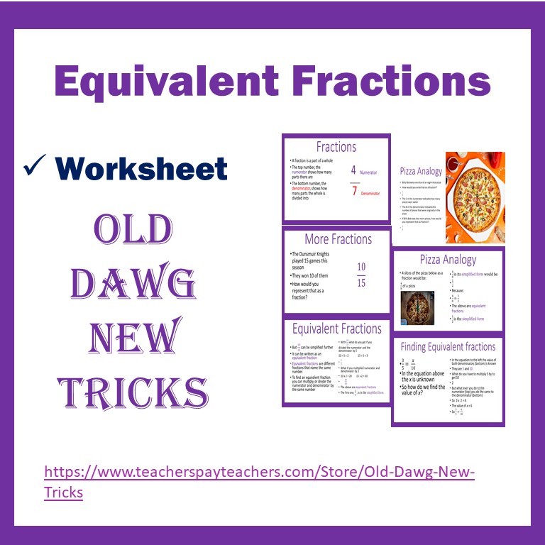Equivalent Fractions Worksheet | Made By Teachers