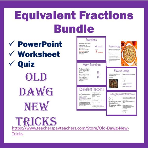 Equivalent Fractions Bundle | Made By Teachers