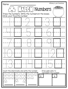 Pre-K March Math & Literacy | Made By Teachers