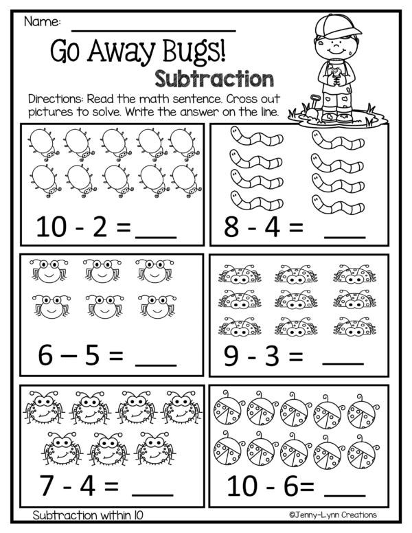 Pre-K March Math & Literacy - Made By Teachers