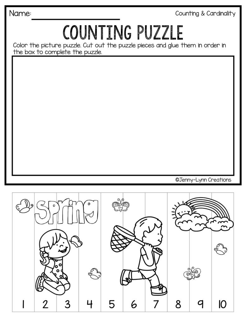 Pre-K April Math & Literacy | Made By Teachers