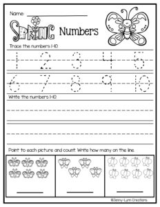 Pre-K April Math & Literacy - Made By Teachers