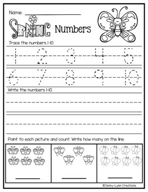 Pre-K April Math & Literacy | Made By Teachers
